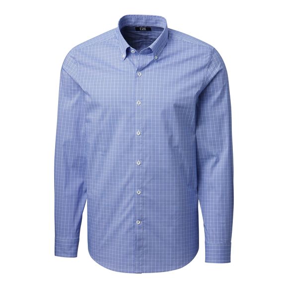 Cutter & Buck | Shirts | Nwt Cutter Buck Chelan Soar Windowpane Check ...